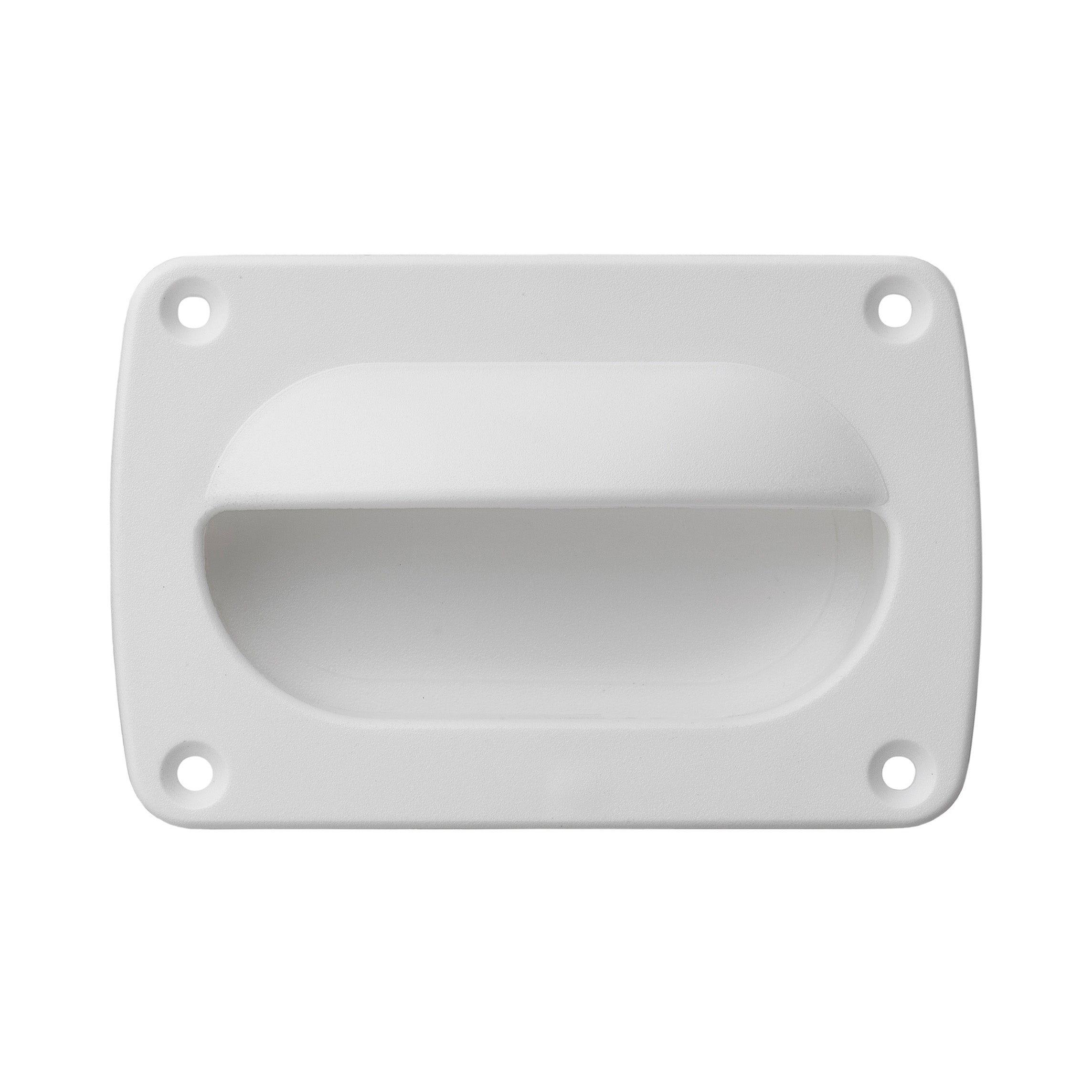Large White Nylon Flush Pull – Whitecap Marine Hardware