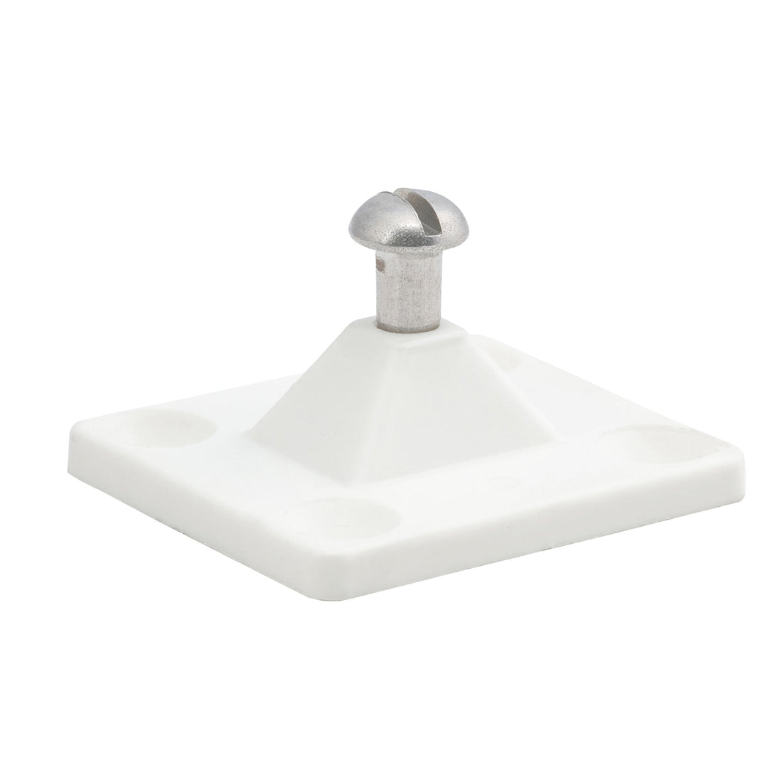 White Nylon Side Mount – Whitecap Marine Hardware