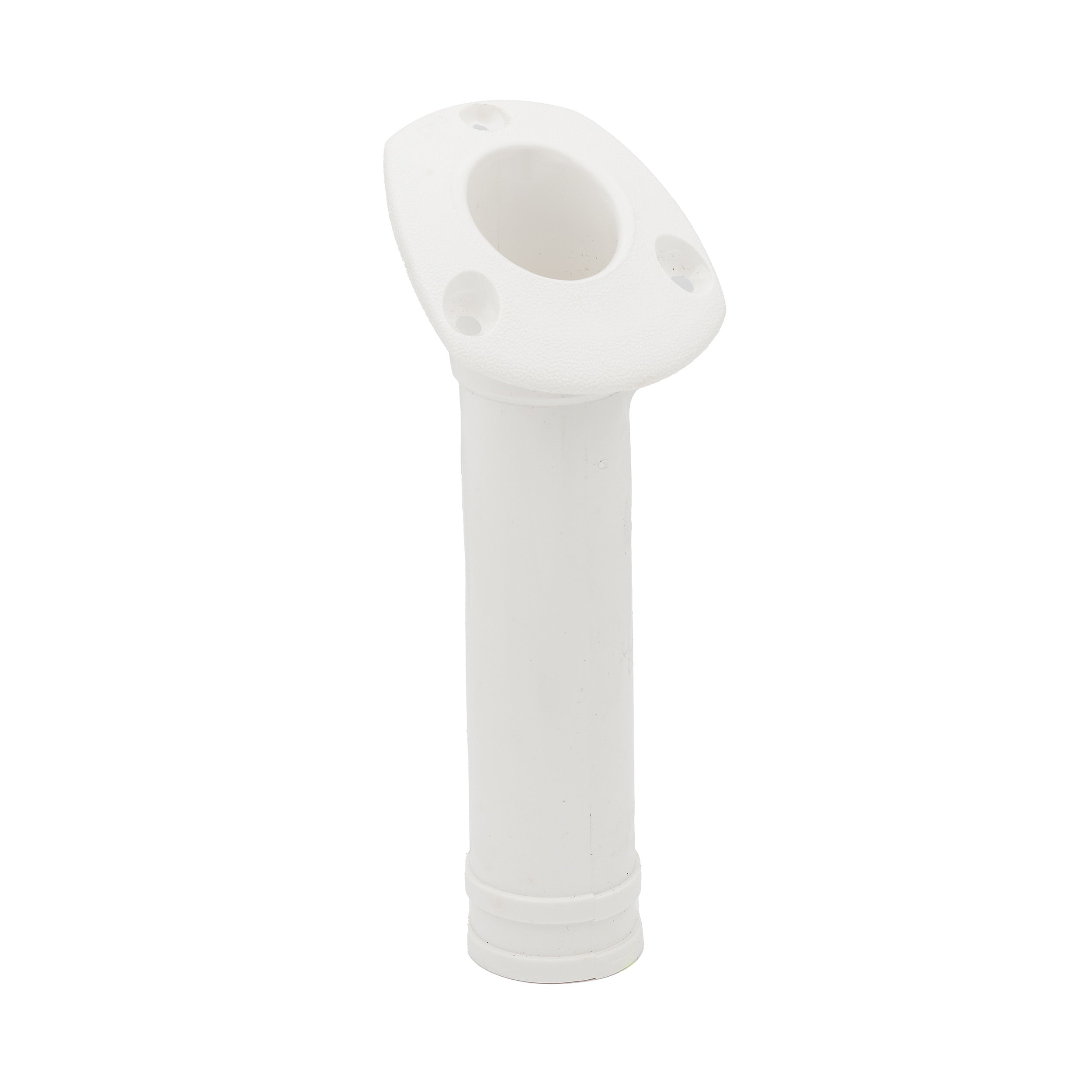 30° White Nylon Flush Mount Rod Holder – Whitecap Marine Hardware