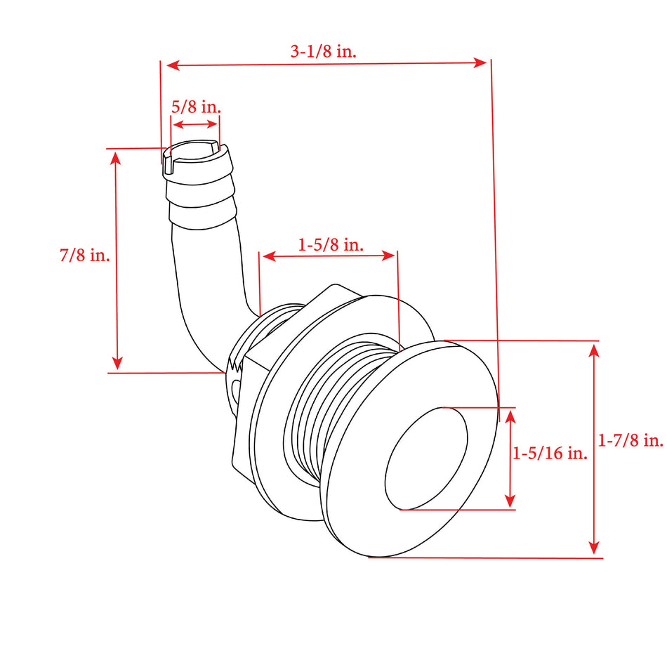 Thru Hulls – Whitecap Marine Hardware