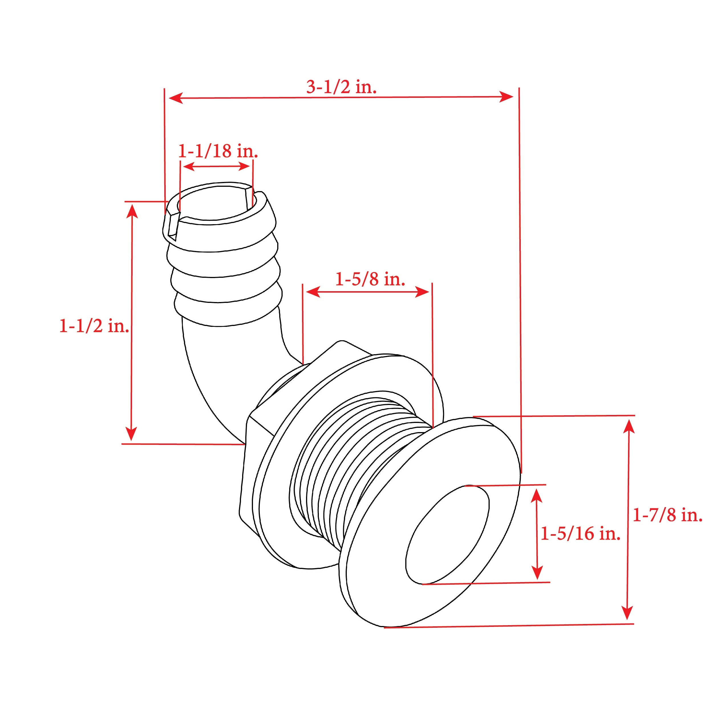 Thru Hulls – Whitecap Marine Hardware