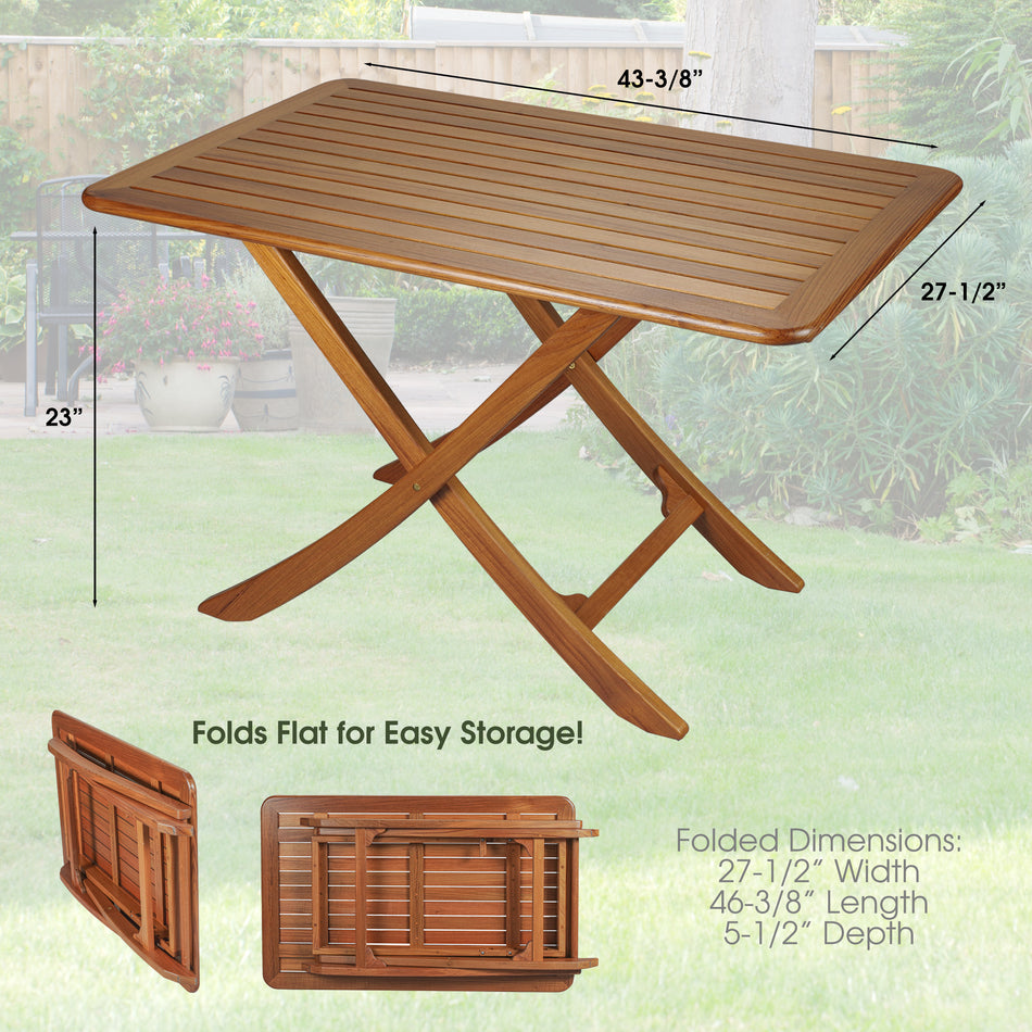 Teak Tables – Whitecap Marine Hardware