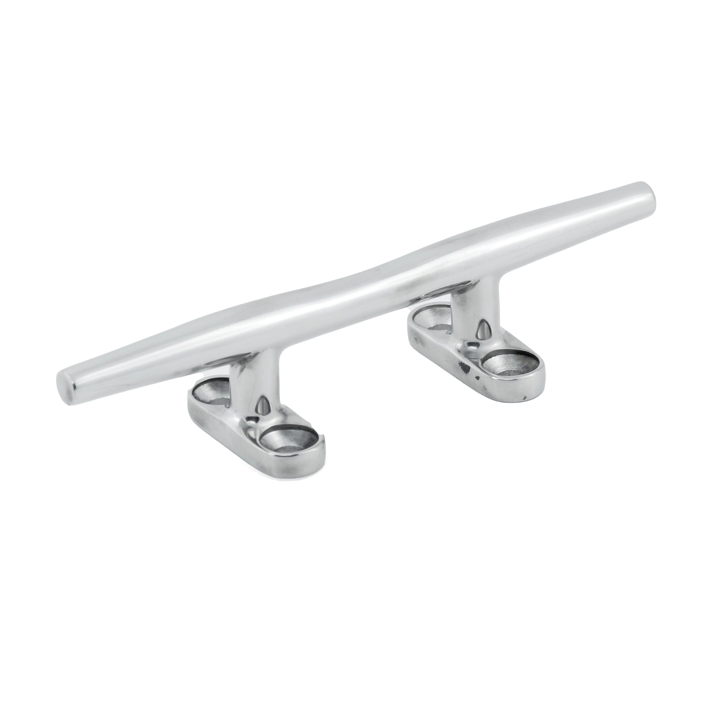 10" 316 Stainless Steel Hollow Base Cleat – Whitecap Marine Hardware