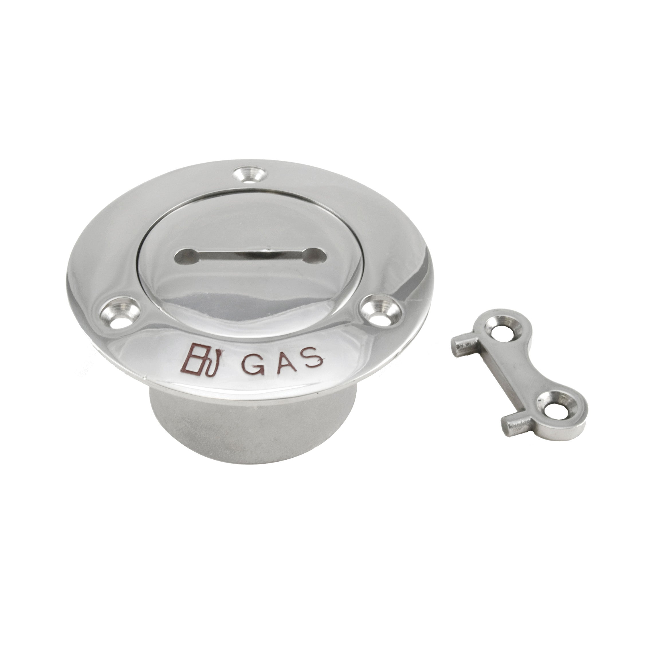 316 Stainless Steel Pipe Deck Fill with Key (Gas) – Whitecap Marine ...