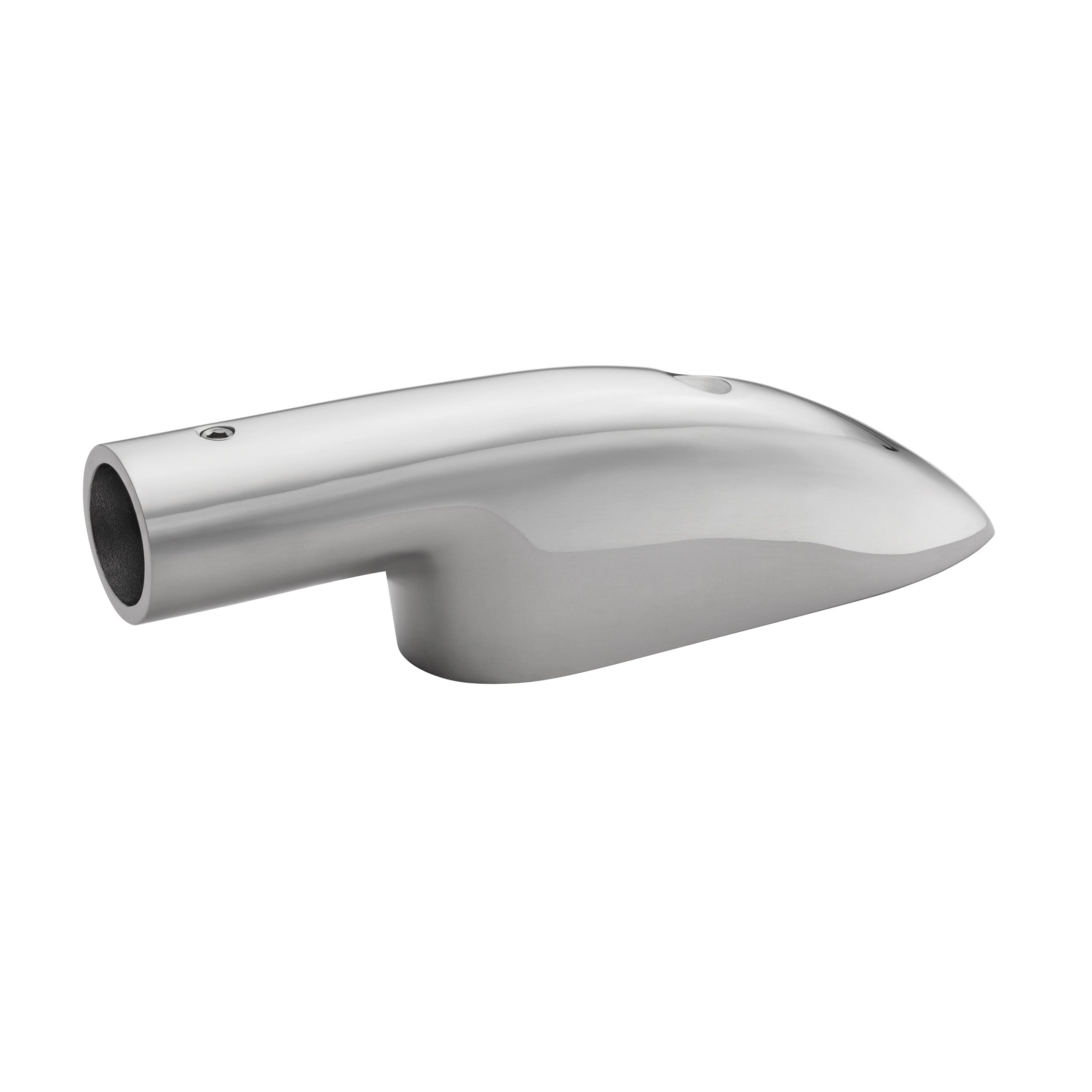 End-Top Mounted 90° Rail Fitting – Whitecap Marine Hardware