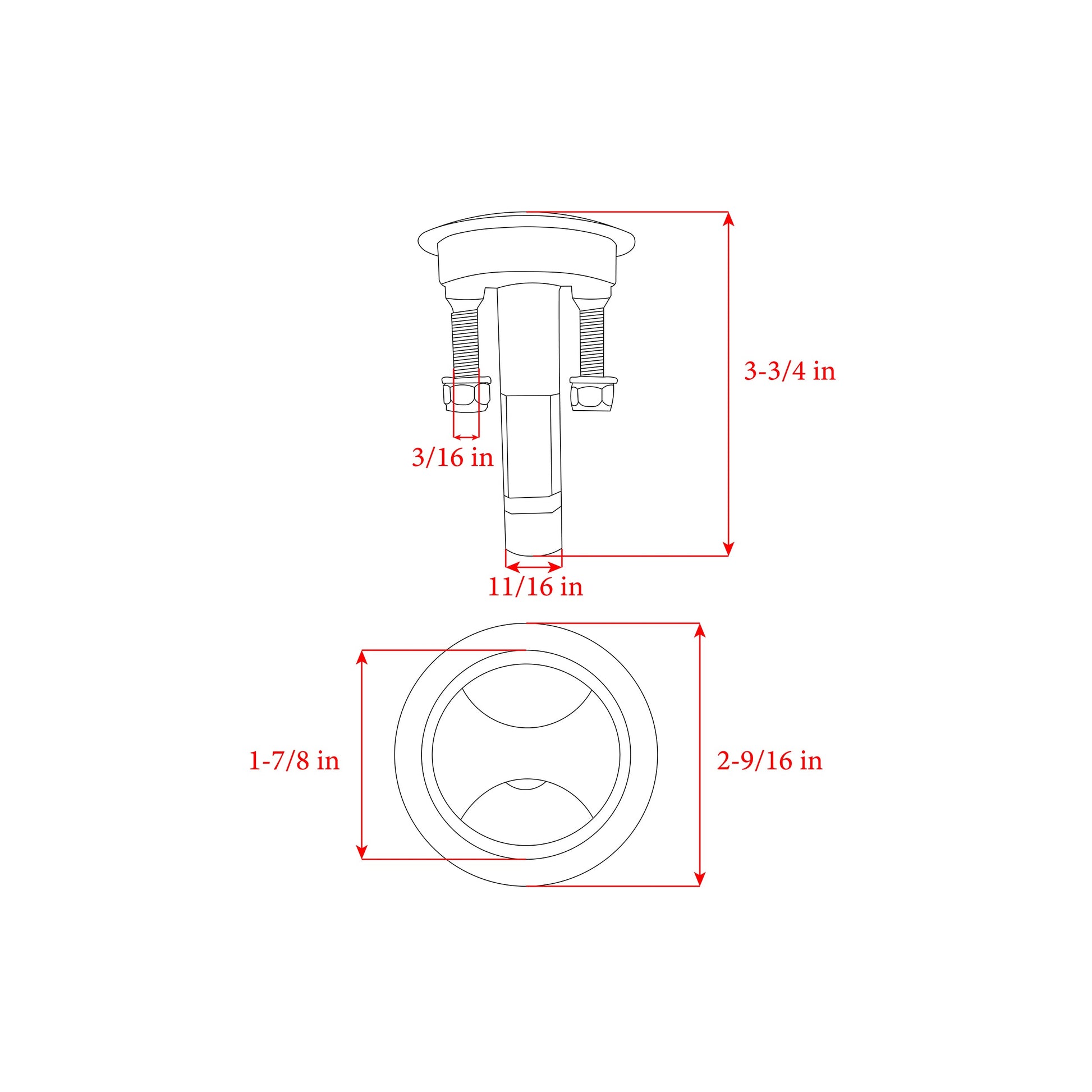 Horizontal Push Up Ski Tow & Pylon – Whitecap Marine Hardware