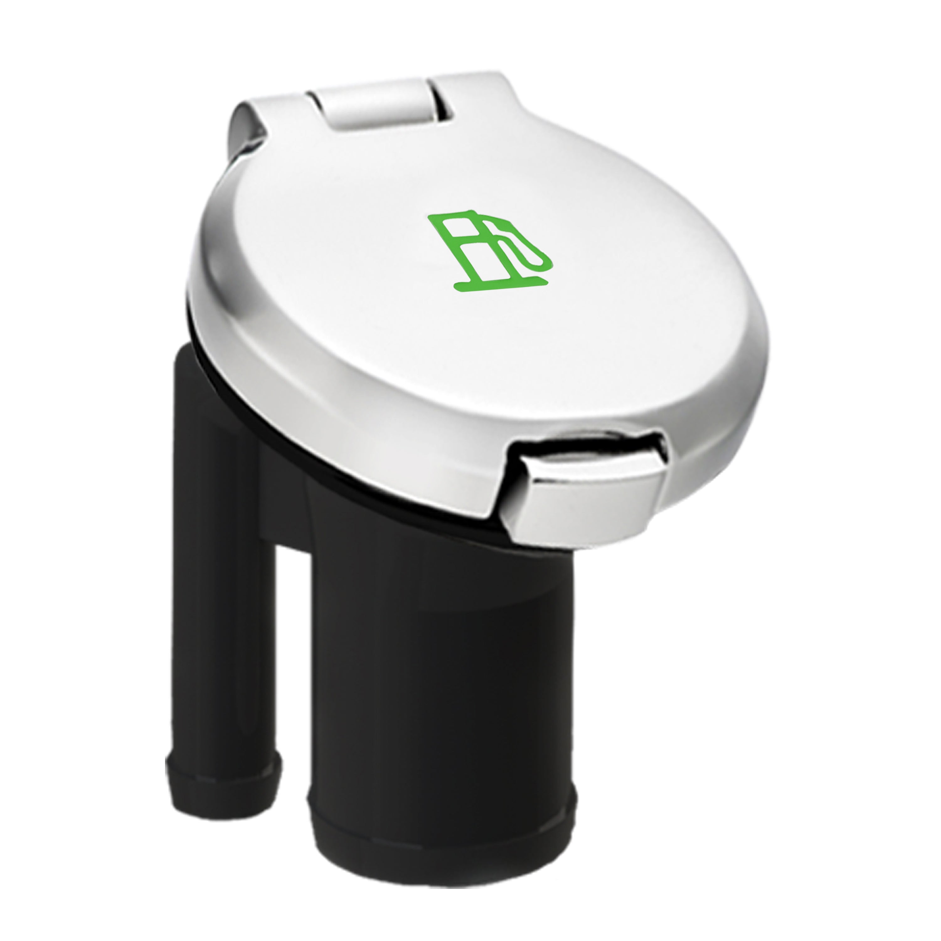 30° Stainless Steel EPA/CARB Contoured Flip Top Pressurized Deck Fill ...