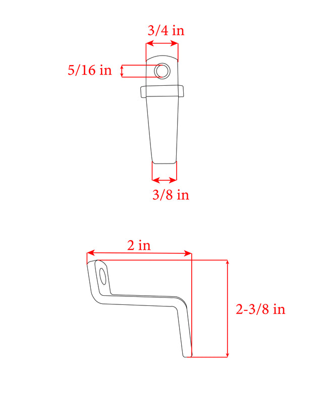 Cam Bars – Whitecap Marine Hardware