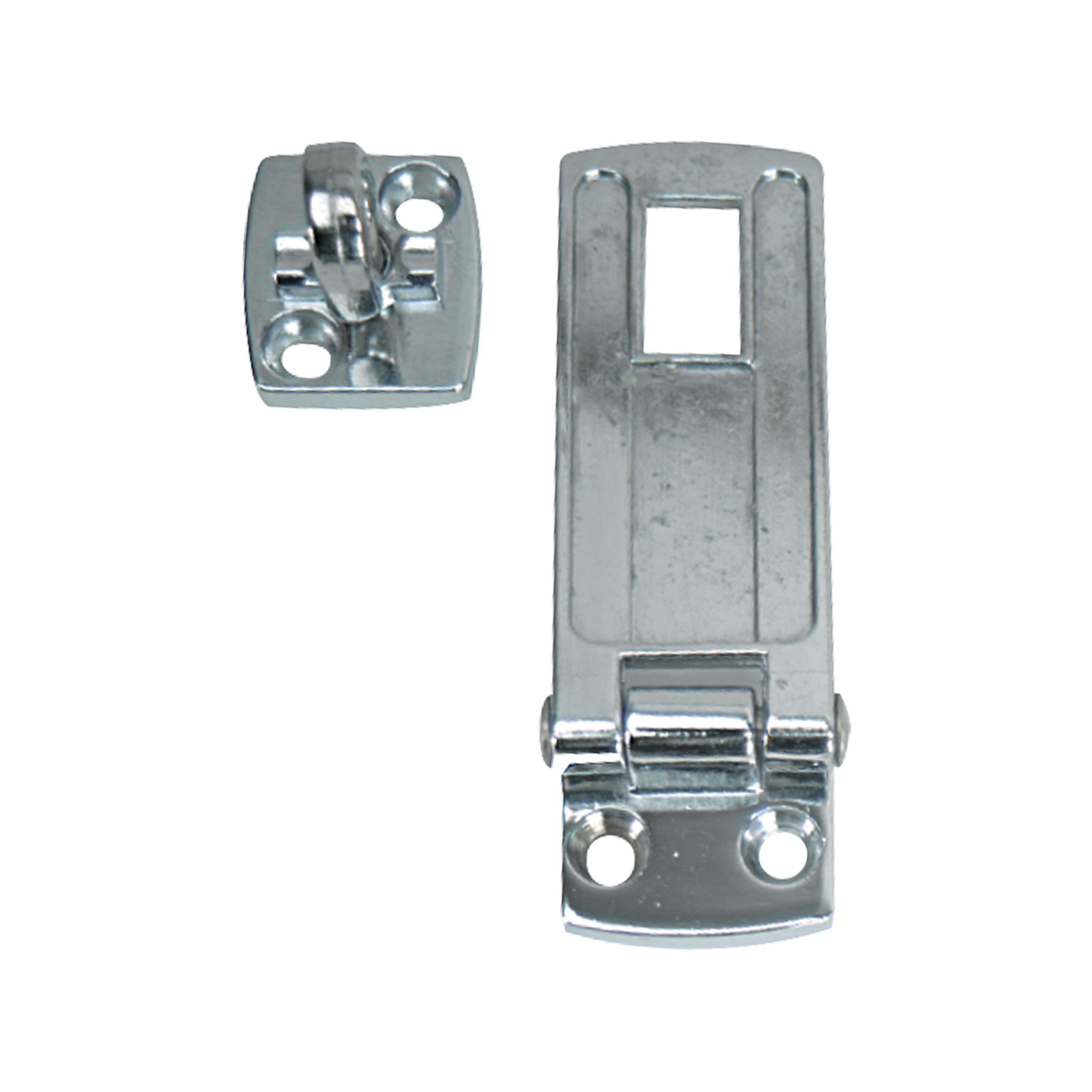 Chrome Plated Zinc Swivel Safety Hasp – Whitecap Marine Hardware