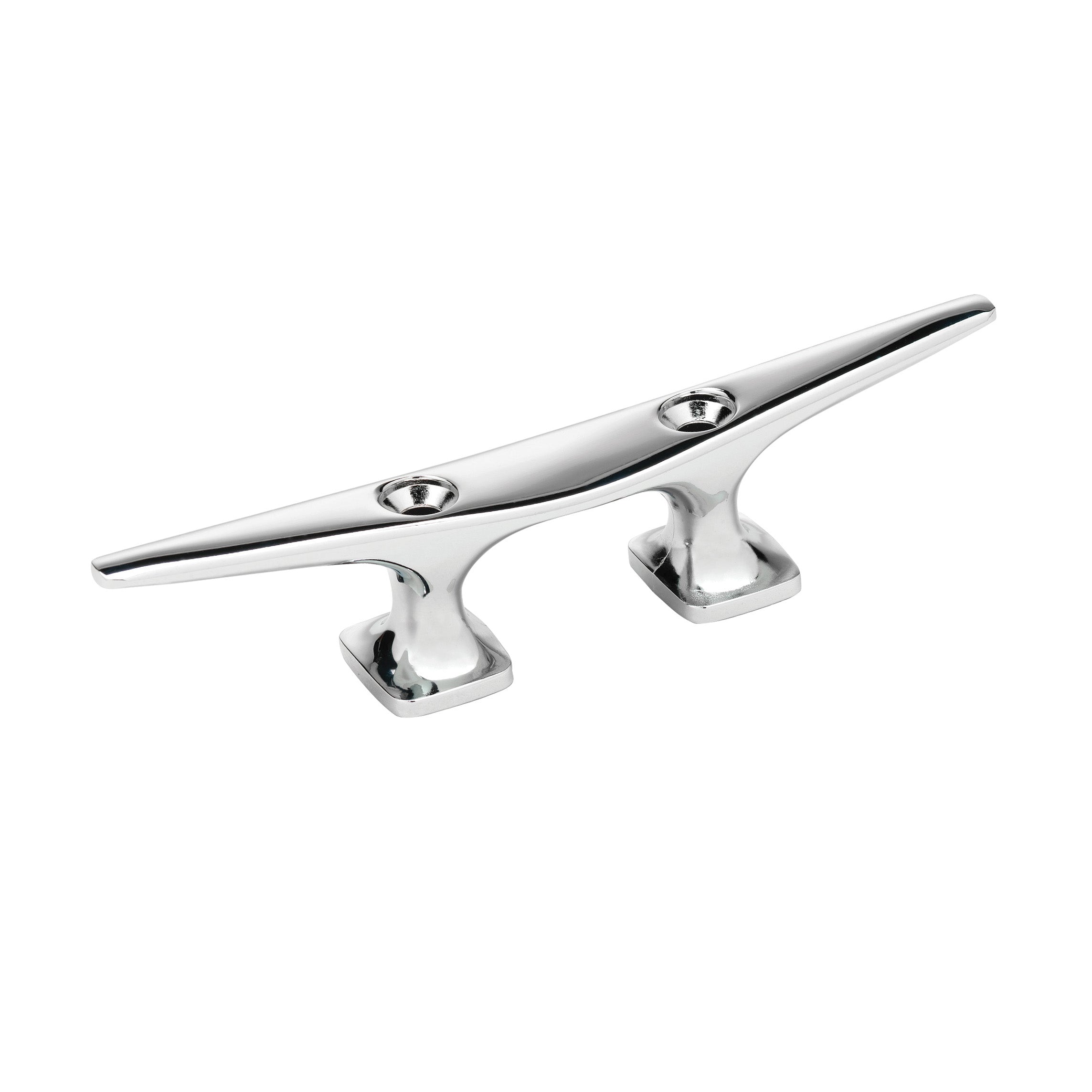 Chrome Plated Zinc Hollow Base Cleat – Whitecap Marine Hardware