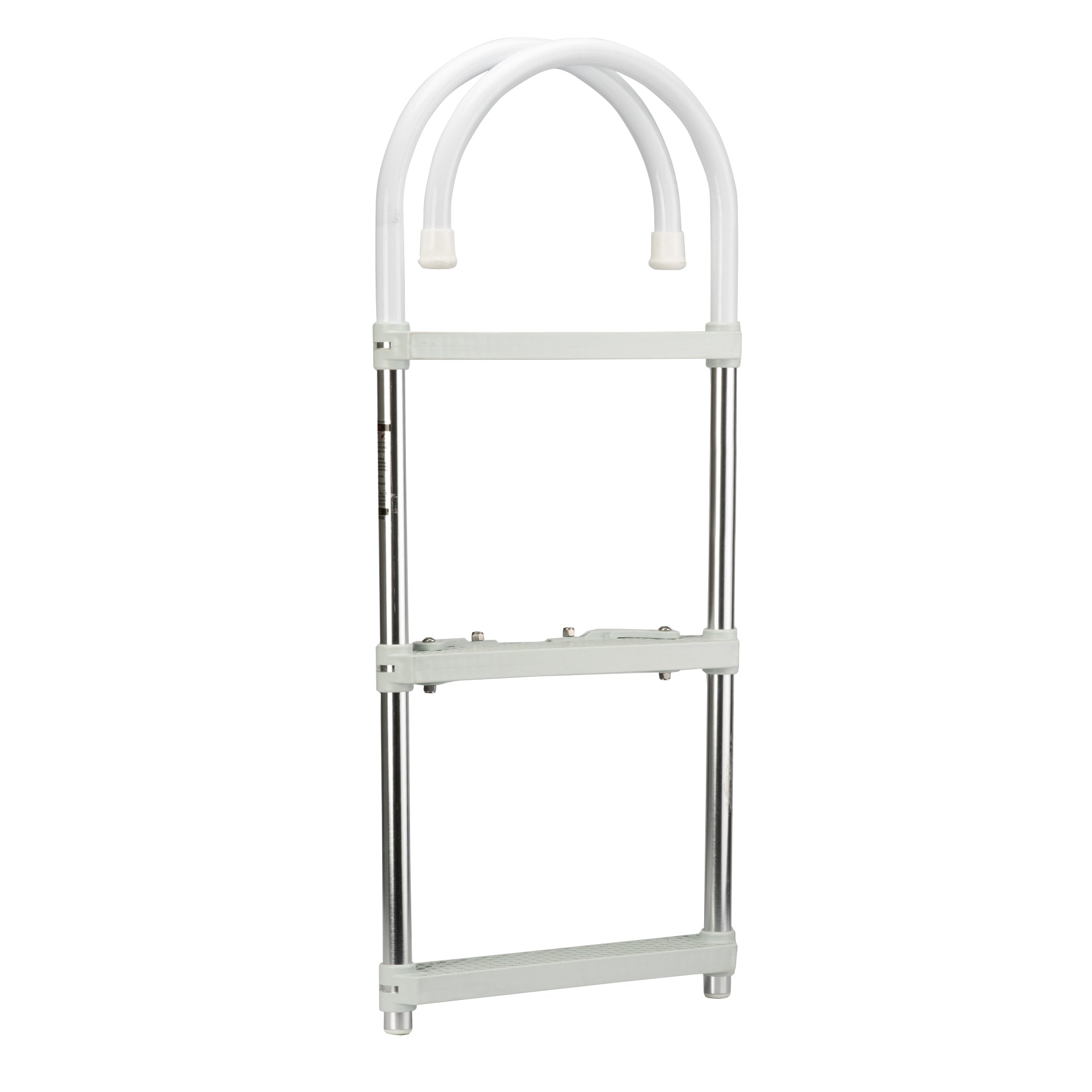 3 Foot Step Ladder DotLine Universal Mount Aluminum Folding Transom ...