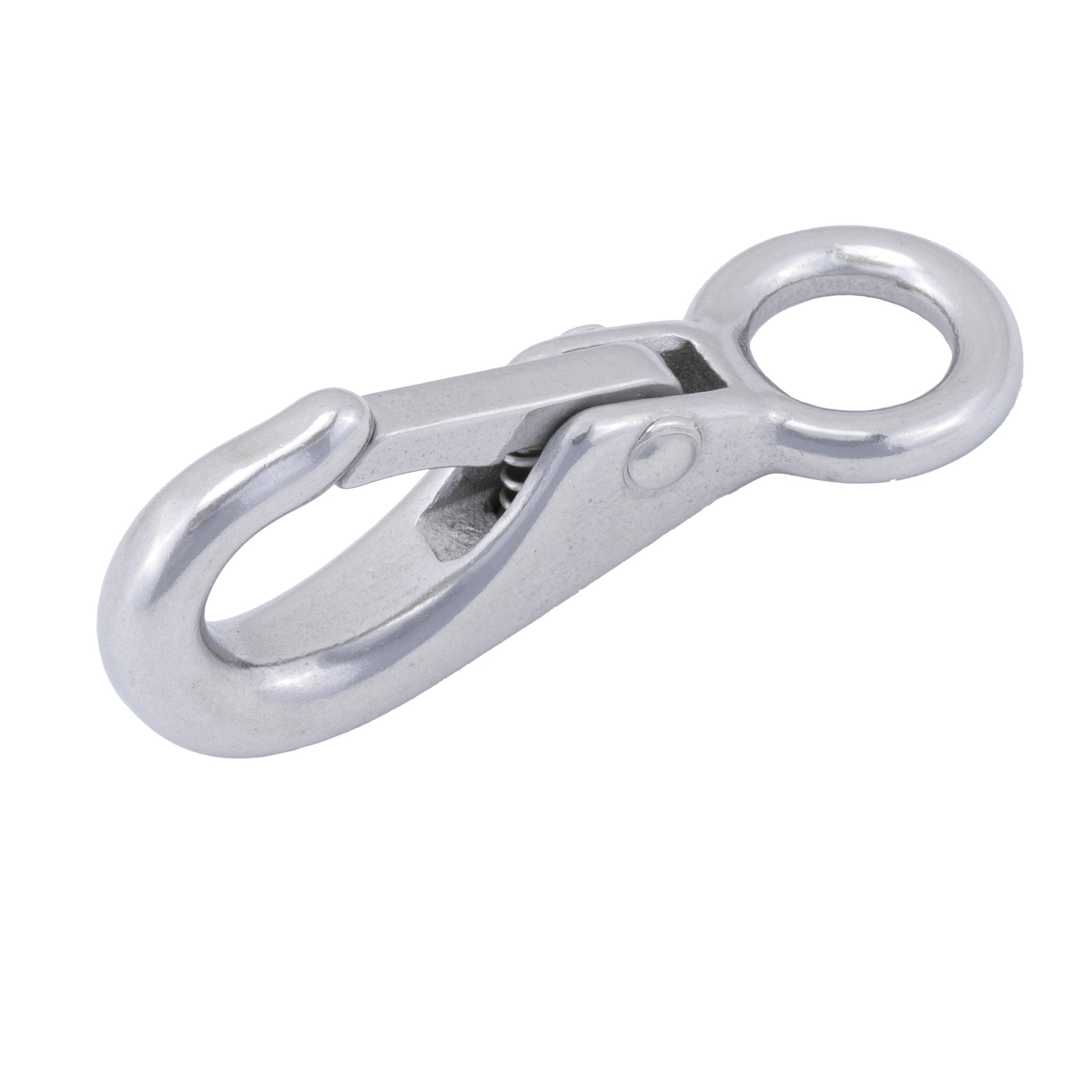 Size 1 316 Stainless Steel Fast Eye Boat Snap – Whitecap Marine Hardware