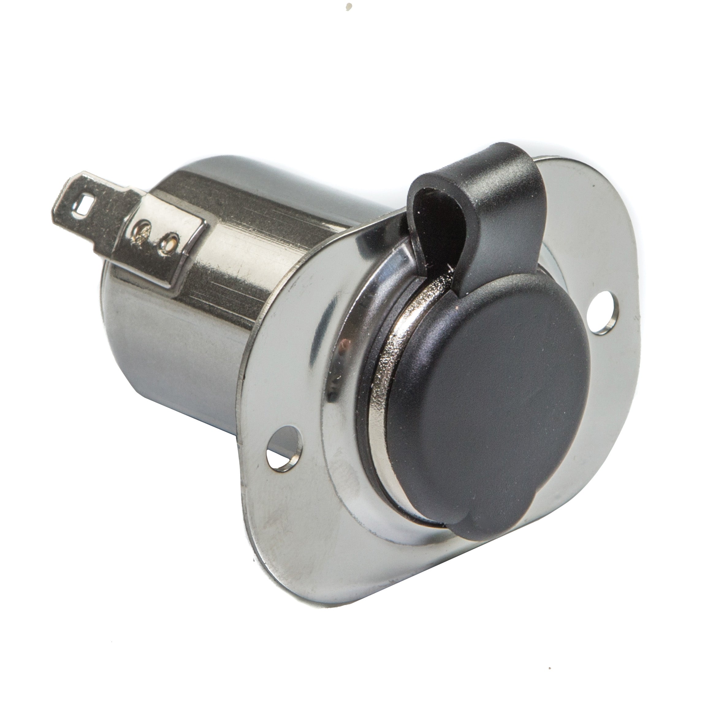 12V Power Receptacle w/ Cap – Whitecap Marine Hardware