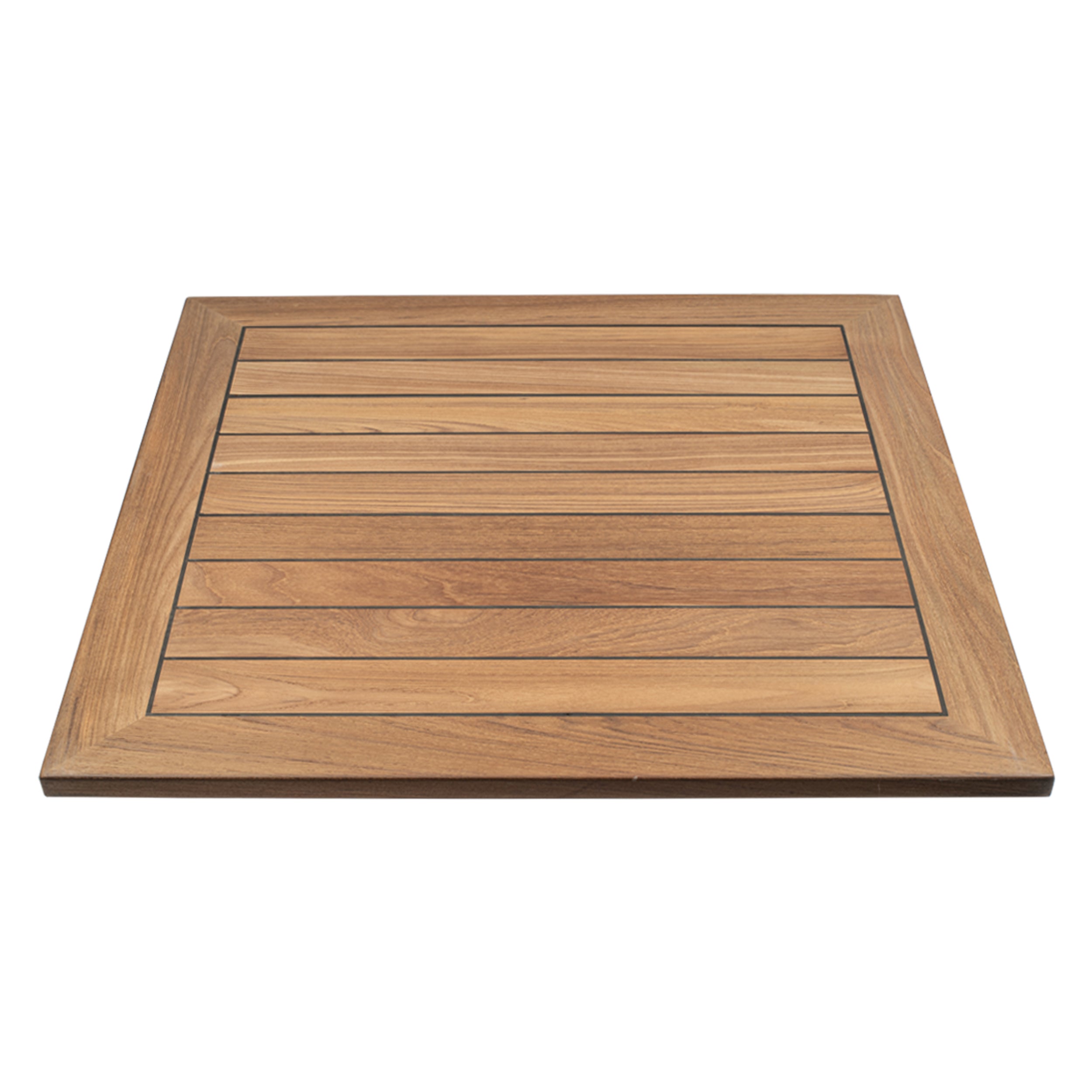 Premium Grade Teak Square Sika Flex Tabletop – Whitecap Marine Hardware