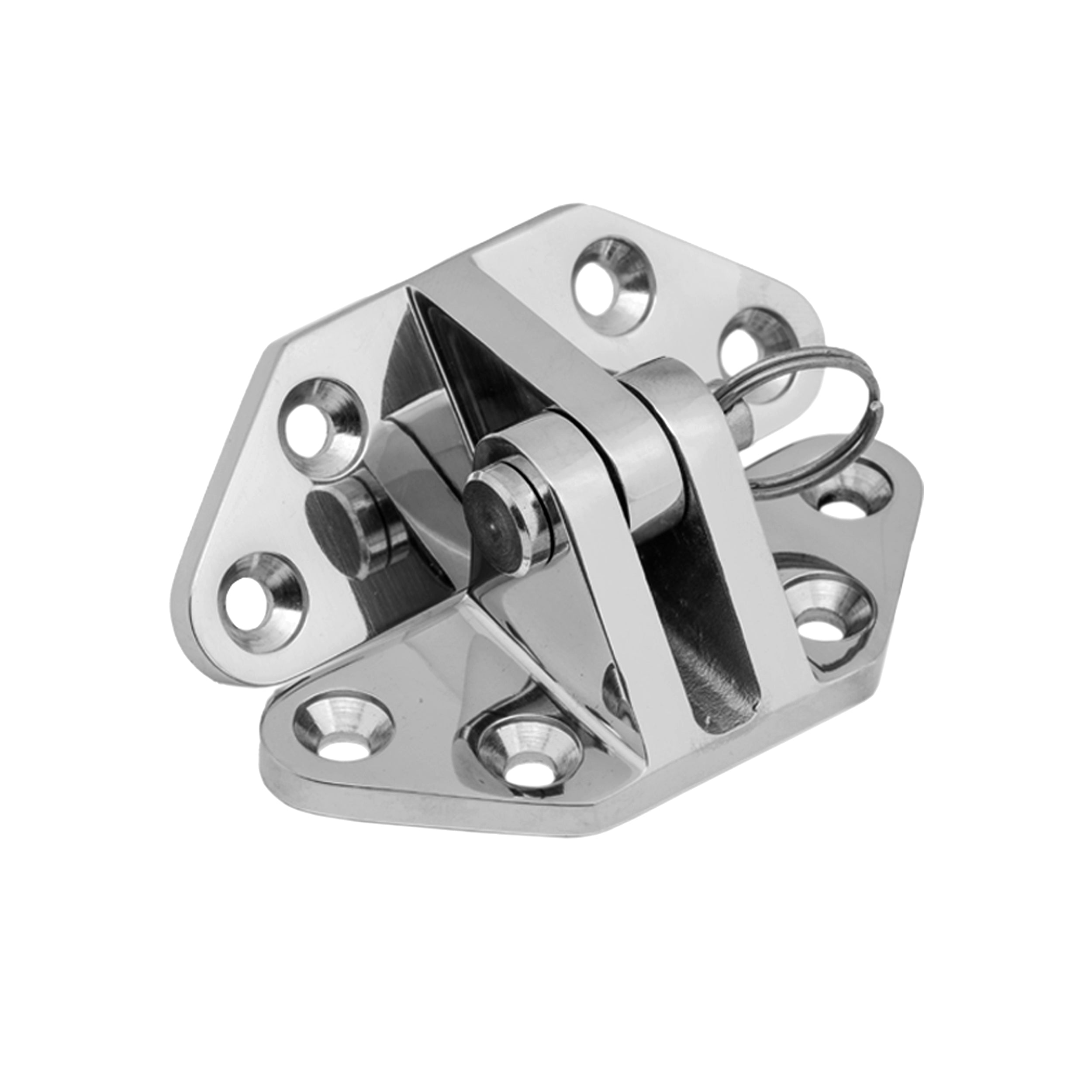 316 Stainless Steel Angled Base Hatch Hinge – Whitecap Marine Hardware