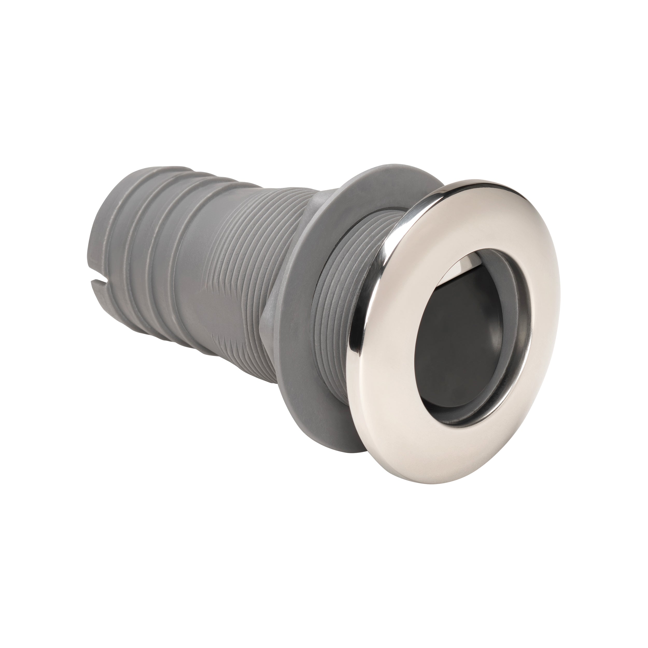 316 Stainless Steel & Nylon Body 2" Scupper with Barb – Whitecap Marine ...